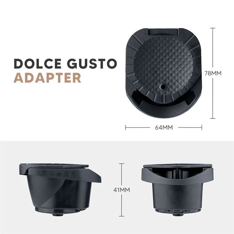 Адаптер капсул для капсул Nespresso Convert Dolce Gusto Crema Make для кофемашины Dolce Gusto Piccolo Xs Genio 2B