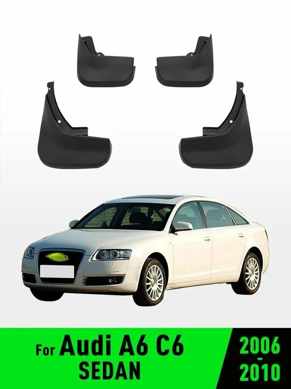 Hontinga Брызговики, арт. For Audi A6 C6 SEDAN 2006-2010, 4 шт.
