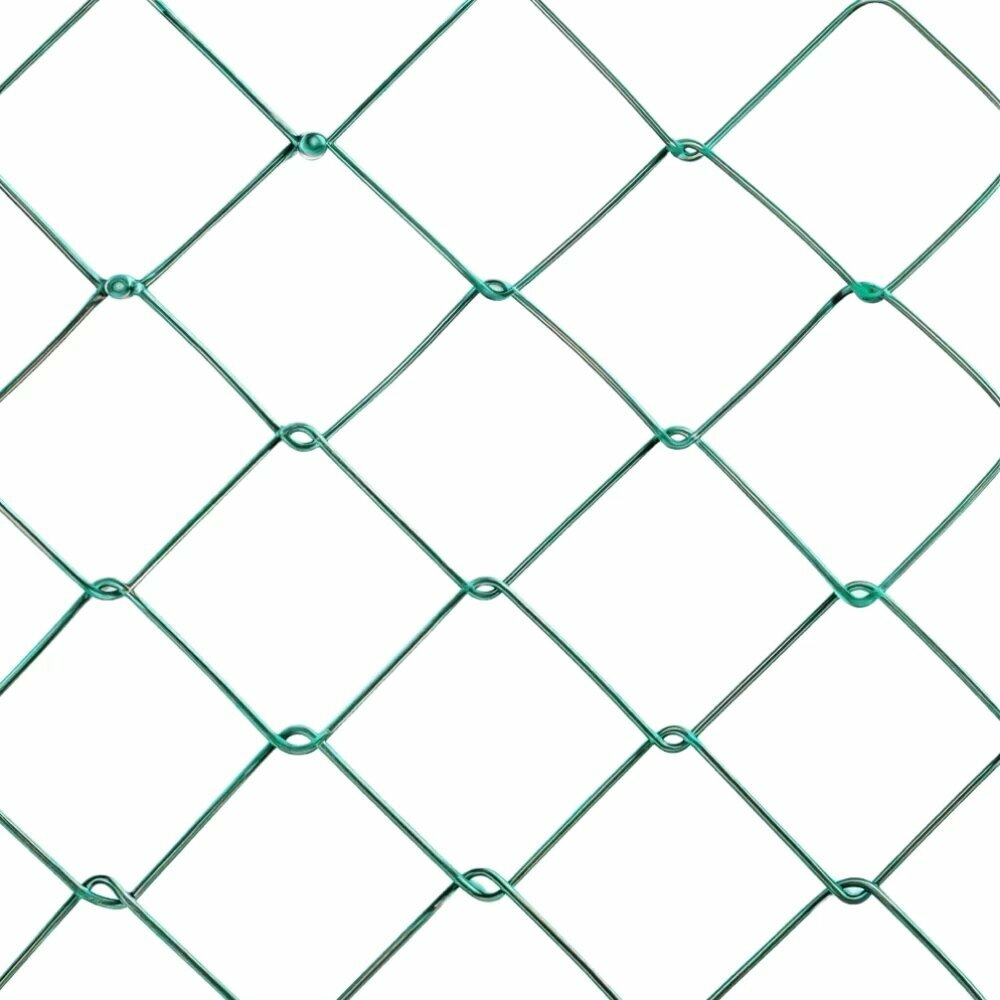 Сетка рабица с полимерным покрытием 1,5х10 м ячейка 55х55 мм