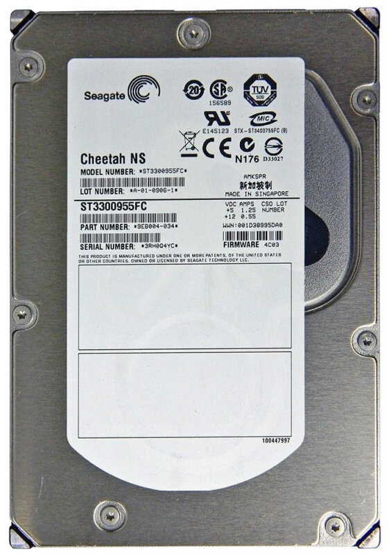 Жесткий диск Seagate 9EB004 300Gb 10000 Fibre Channel 3,5" HDD