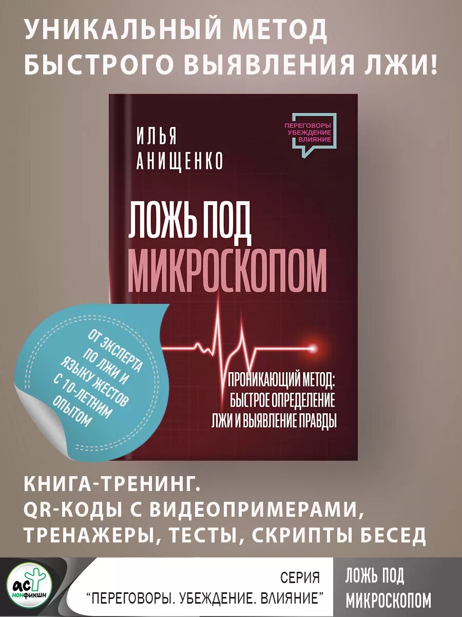 Ложь под микроскопом. Проникающий метод быстрое