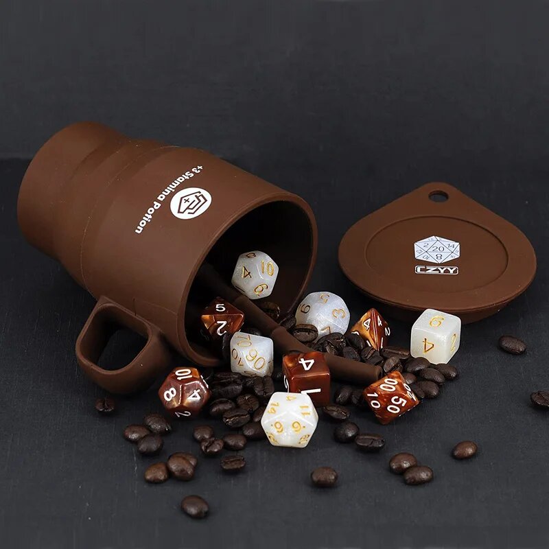 Набор костей CZYY Coffee & Sugar (14 шт.)