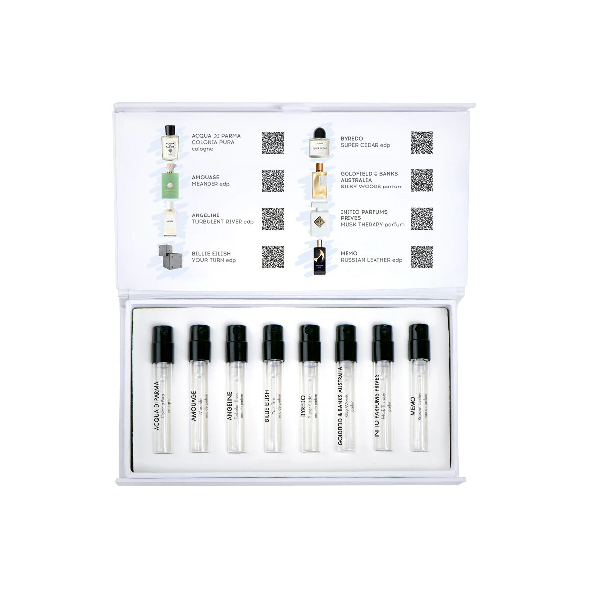 Набор парфюмерный Aroma Box "Лев", унисекс, 8 мини-флаконов по 1.5 мл