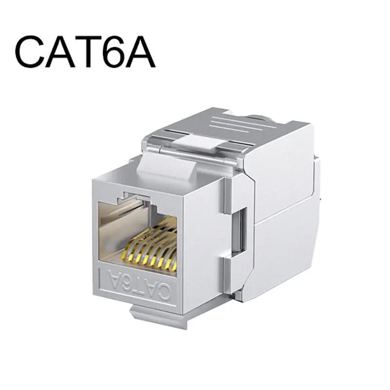 CAT6A RJ45 коннектор, 6 шт.