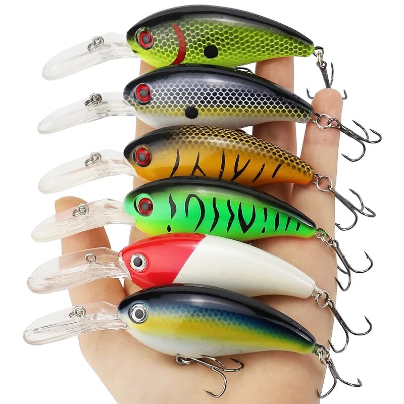 Воблер Crankbait FFLYBG 10см 14г, Random Color, 10шт