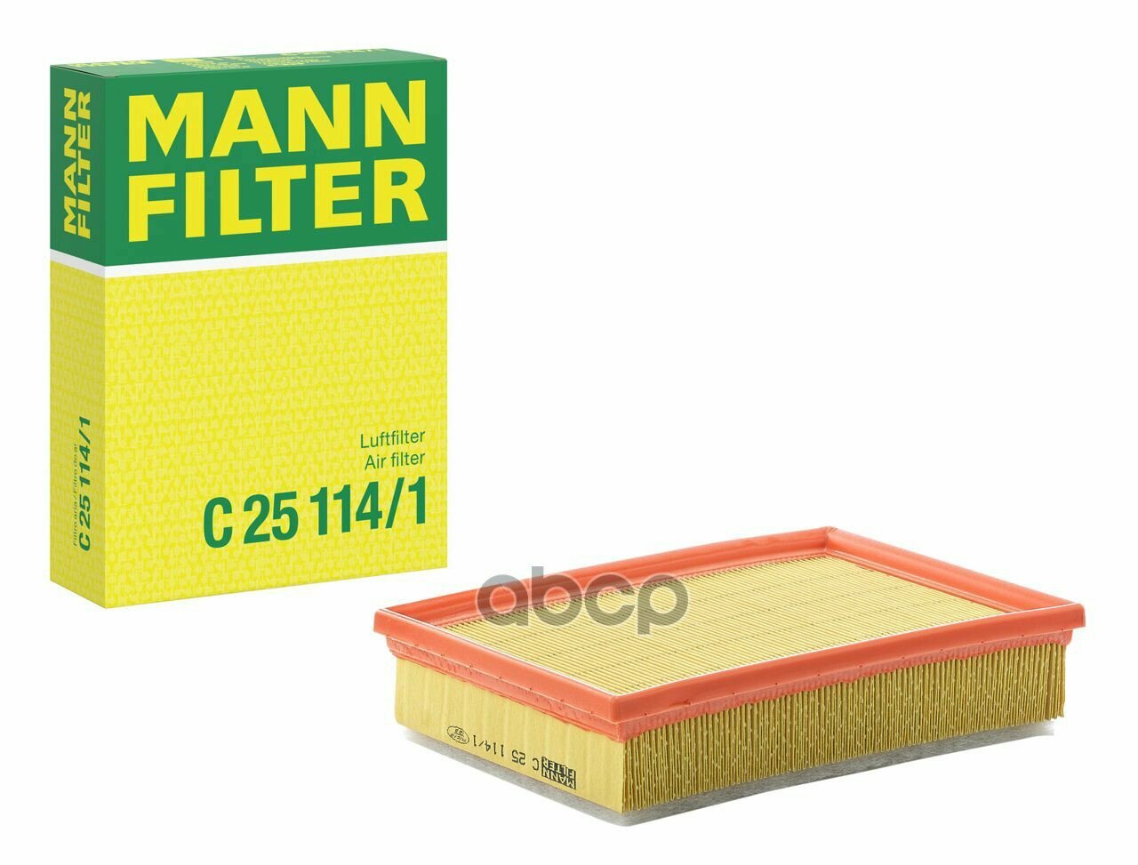 Фильтр воздушный! BMW E36/E46/E39/Z3/Z4 1.6-3.0i & 24V 90> MANN-FILTER арт. C251141