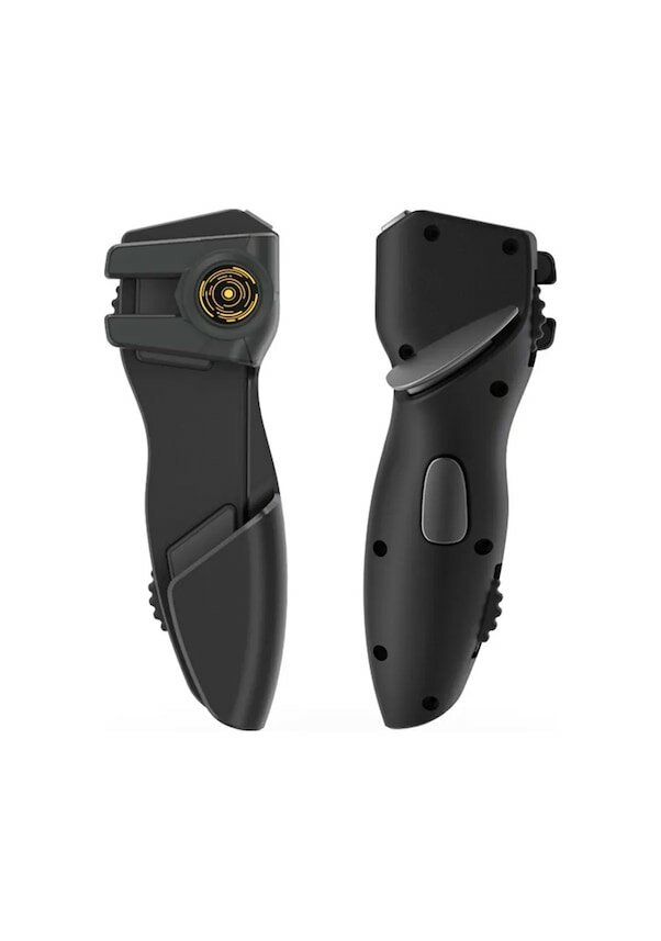 Контроллер для мобильной игры Pubg Gamepad с шестью пальцами для планшетов и смартфонов, материал ABS, черный цвет, размеры 127 x 45 x 42 мм, в комплект входят 1 контроллер и 1 зарядный кабель