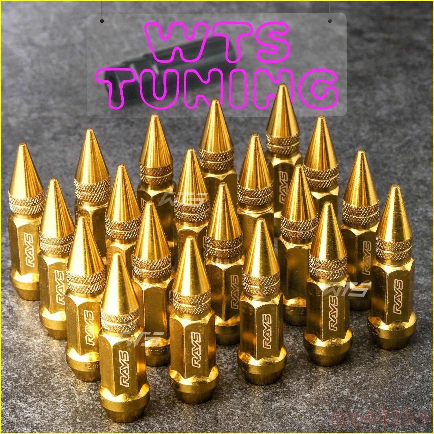 Гайка автомобильная, Гайка крепежная М12 х 1,25, 20 шт.