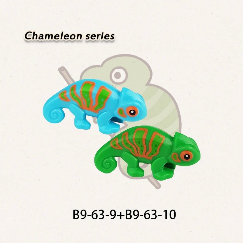 BRICKPANDA Черепаха Chameleon series, Цвет: Chameleon series