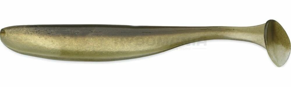 Приманка силиконовая мягкая съедобная, виброхвост Keitech тонущий Easy Shiner 5" #400 AYU