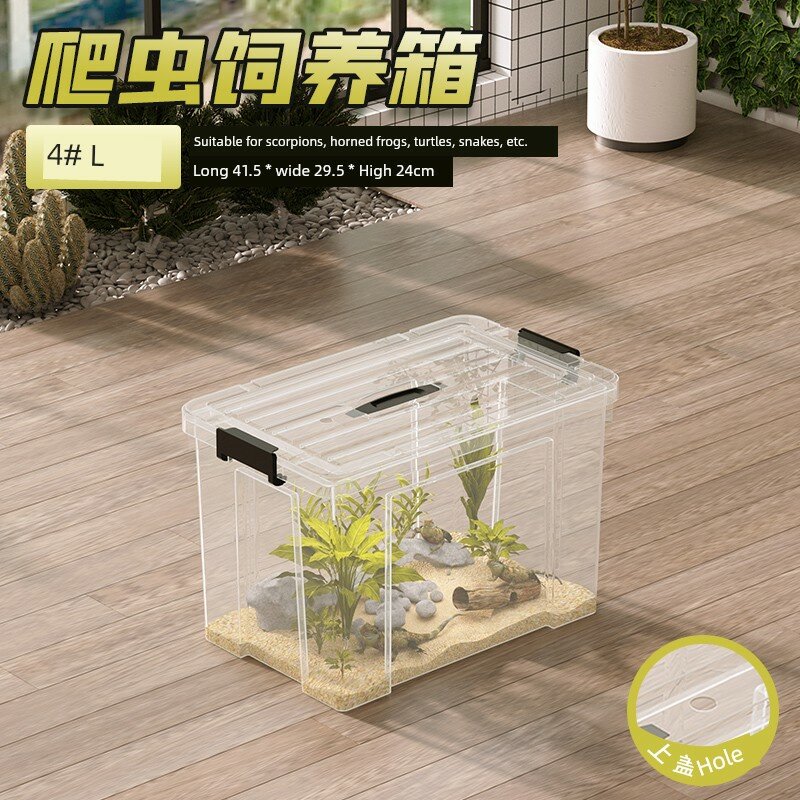Клетка для разведения рептилий, террариум для ящериц и крокодилов, специальный террариум для хомяков,