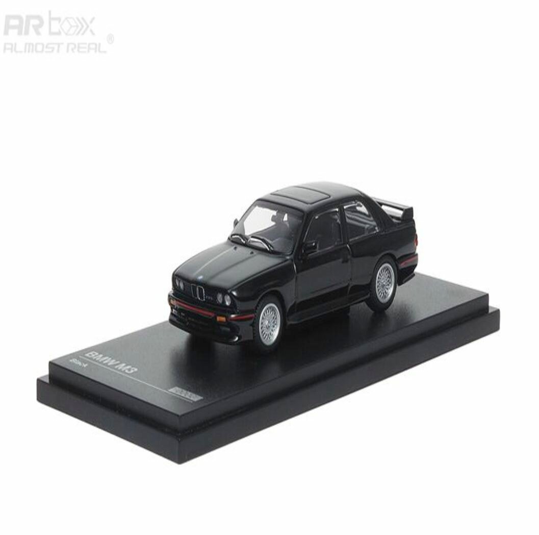 Коллекционная машинка AR Box 1:64 BMW 3 Series M3 Mk1 E30 Sedan Black