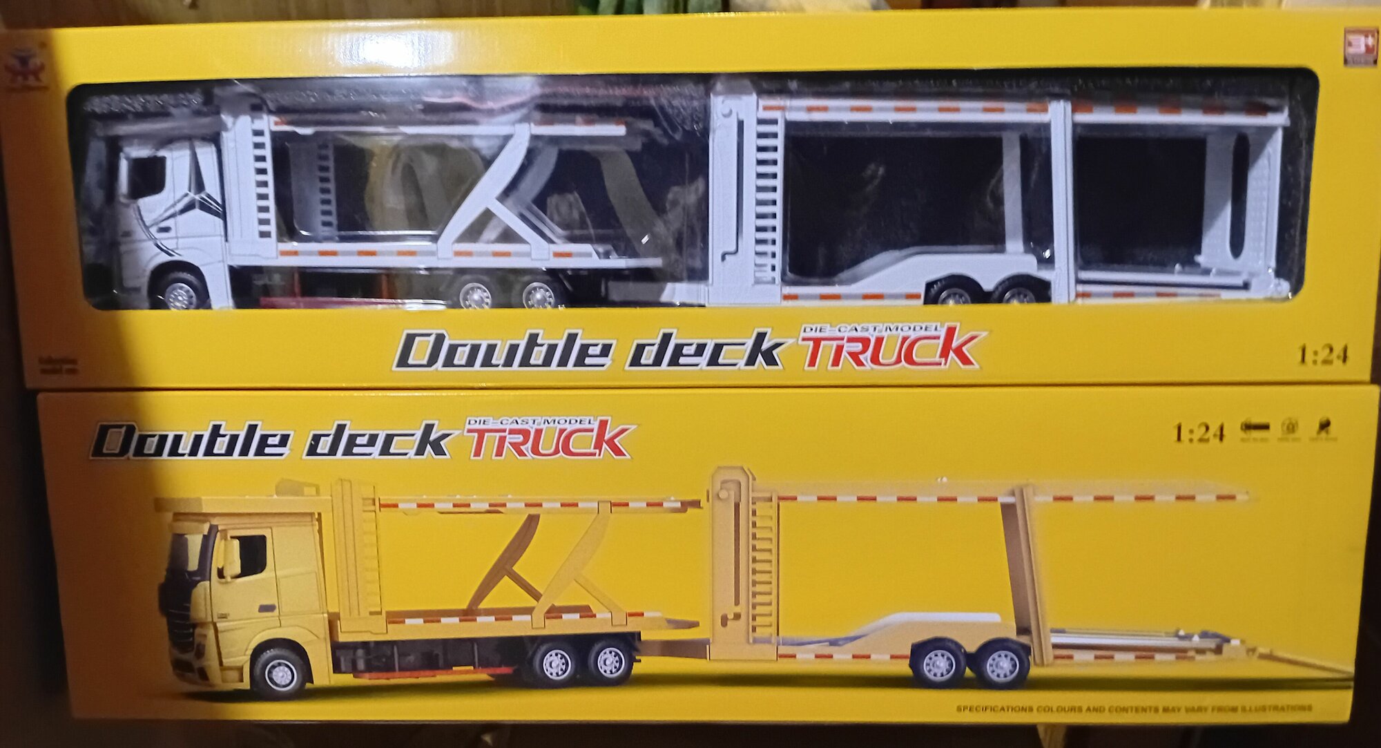 Автовоз. Металл. MERCEDES-BENZ Actros 1851. Большой 1:24 ( 66 см )