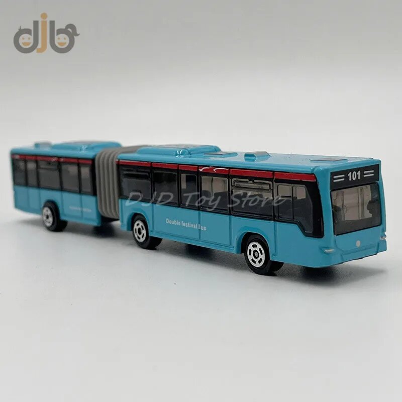 Литой металлический детский автобус 1:120 blue