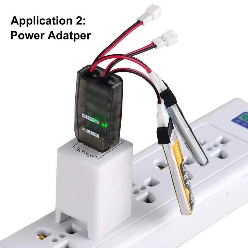 USB-адаптер для зарядки аккумуляторов 1S LiHv 3.7В 4-х канальный