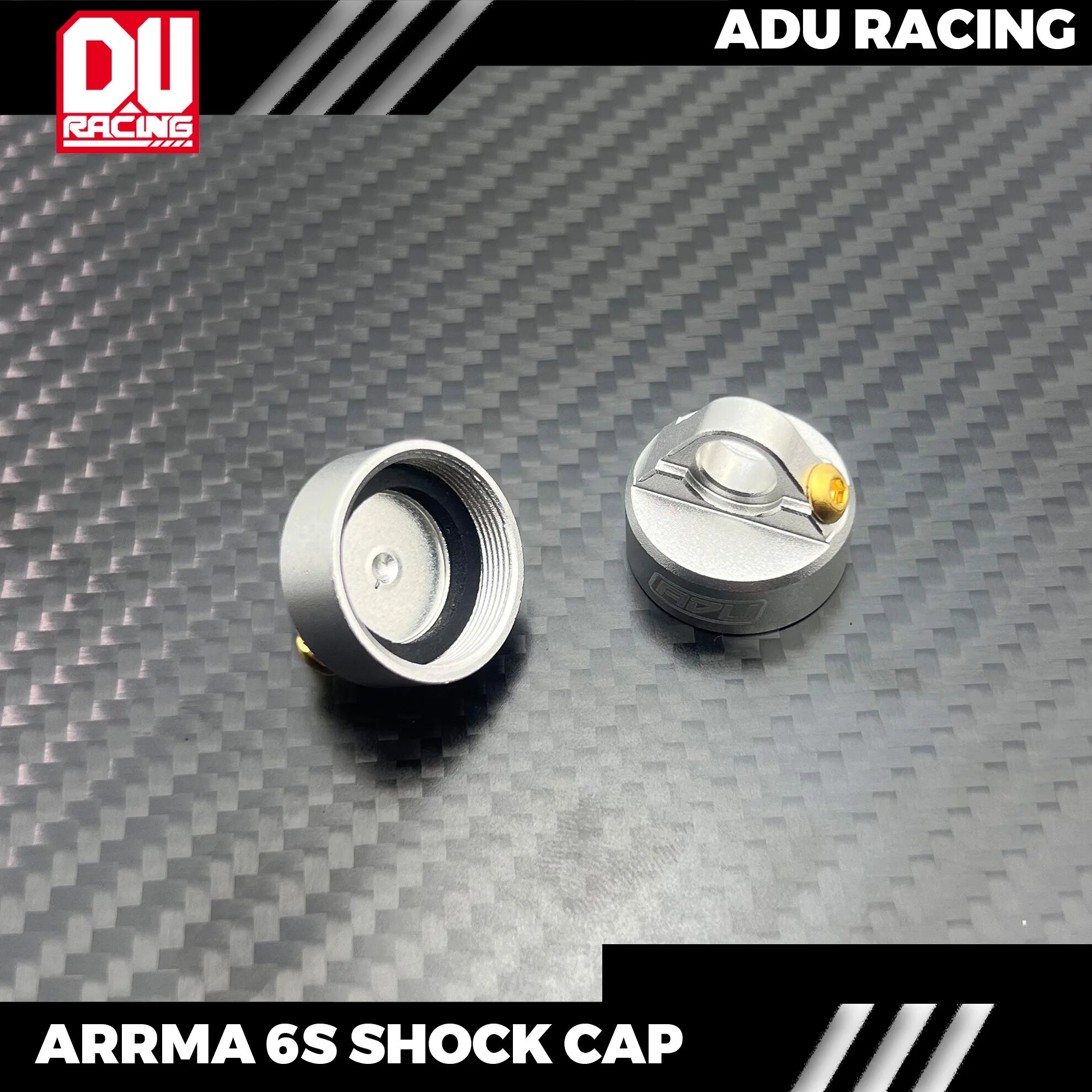 ADU Racing Shock Cap для ARRMA 6S (4PC SHOCK CAP)