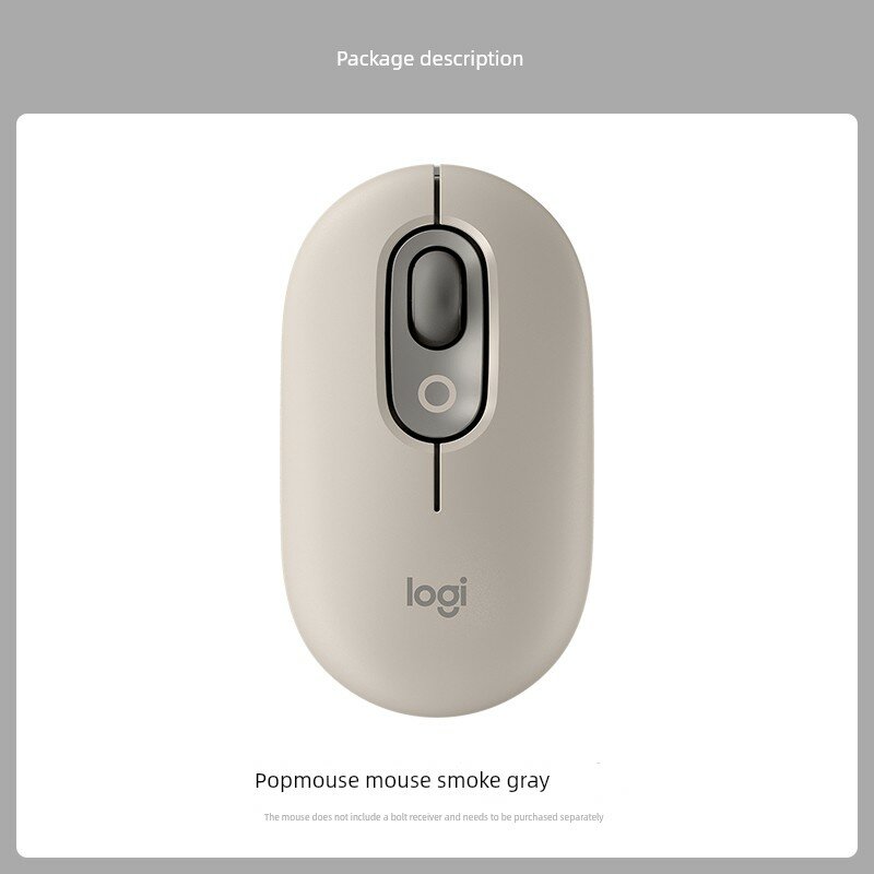 Logitech POP Mouse - Дымчатый серый