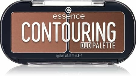 Палетка для контуринга Essence CONTOURING DUO PALETTE, оттенок 20 Darker Skin, 7 г