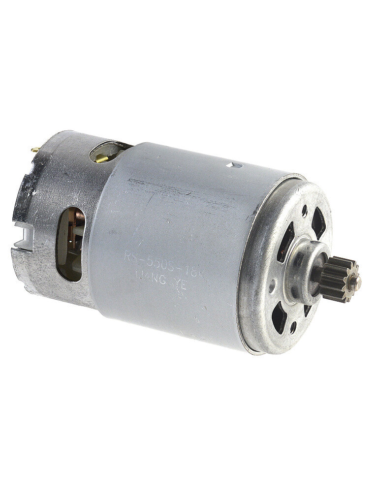 Двигатель 550 DC18V с шестерней Z12