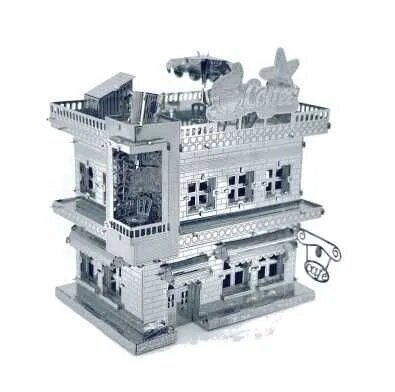 Романтическое кафе + Инструкции / 3D Металлическая головоломка