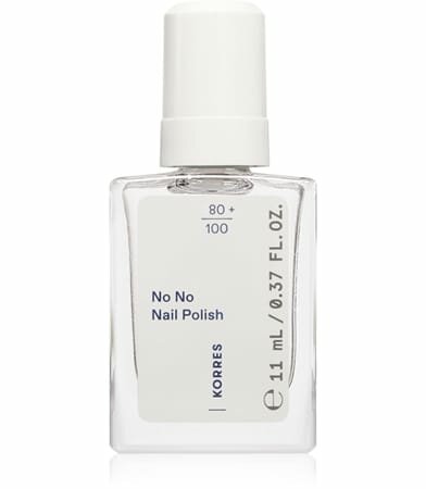 Лак для ногтей Korres No No Nail Polish, прозрачный, 11 мл