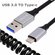 USB 3.0 AM - Type-C кабель, черный