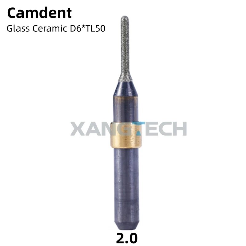 Фрезер Camdent Glass Ceramic D6*TL50 2.0mm