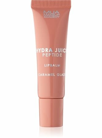 Бальзам для губ MUA Makeup Academy Hydra Juice Peptide, аромат карамельной глазури, 10 мл