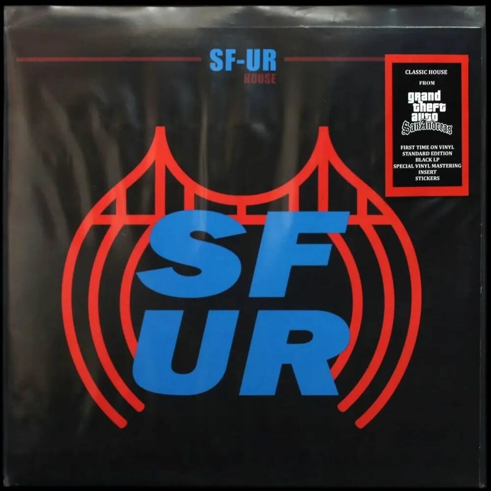 GTA San Andreas OST (Grand Theft Auto) SF-UR Radio Soundtrack (саундтрек) LP