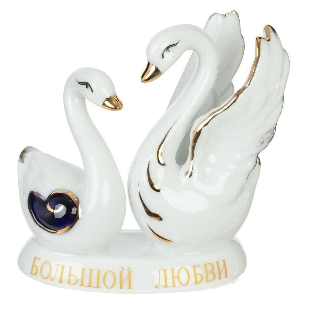 Фигурка декоративная "Лебеди", L=7 W=3,5 H=6,5 см