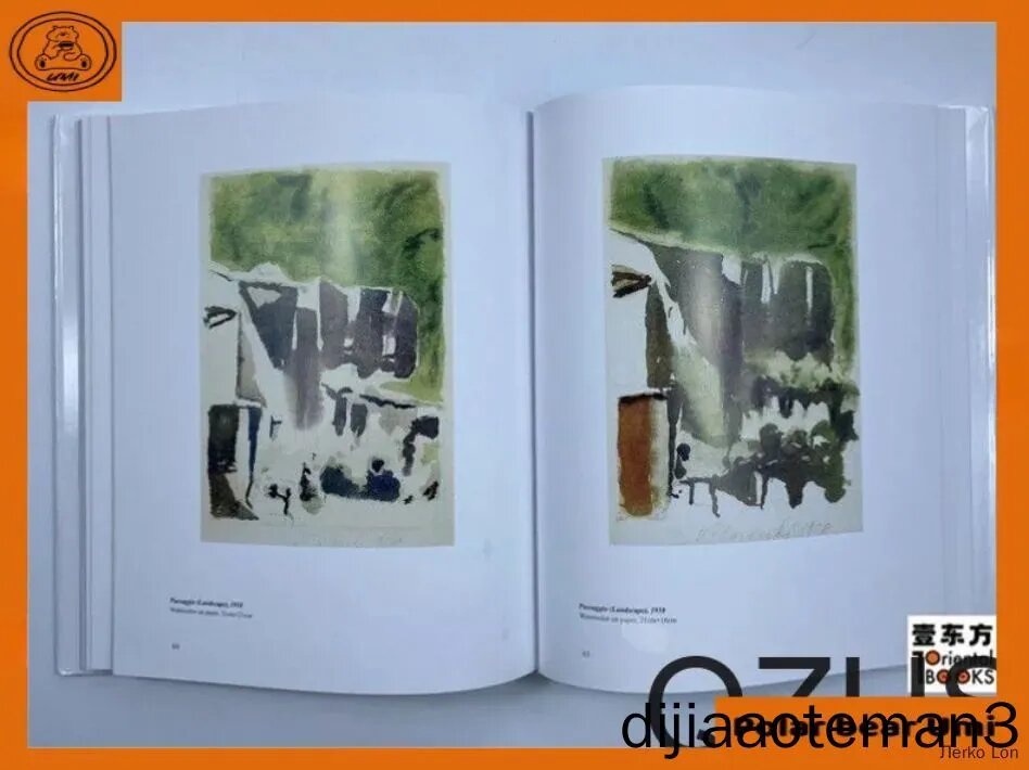 Giorgio Morandi/ Коллекция живописи Джорджа Моранди, фотоальбом, рукопись эскиза, собрание работ