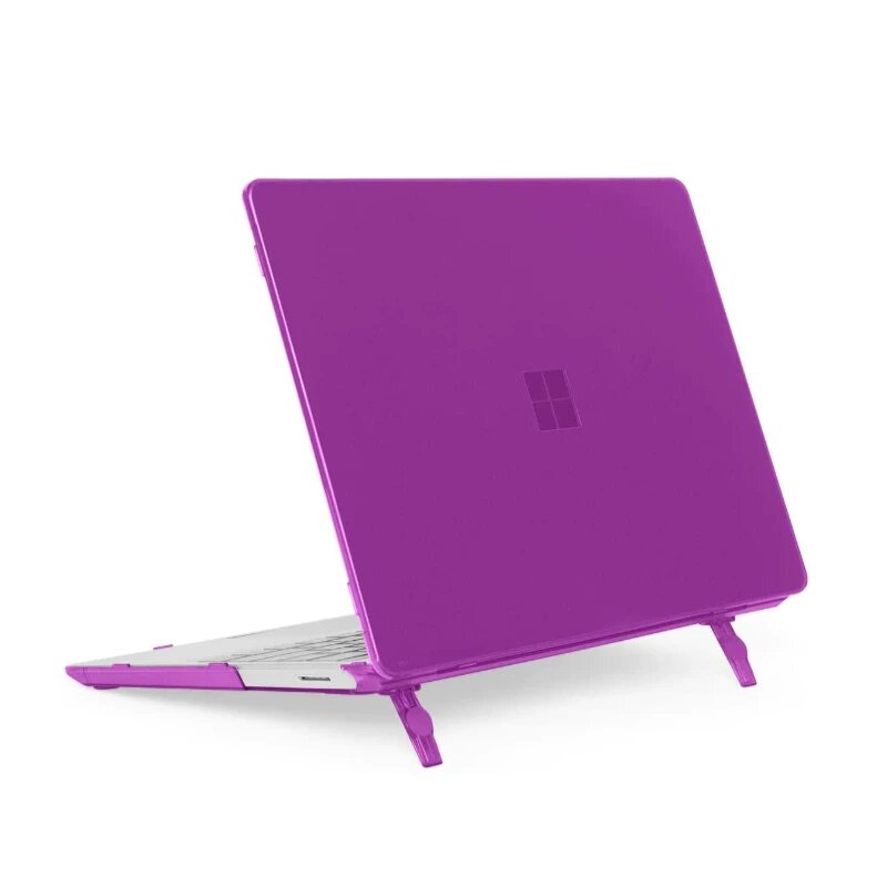 IPearl 12,4-дюймовый чехол-накладка для Surface Laptop Go 2/1, пурпурный, ударопрочный, износостойкий