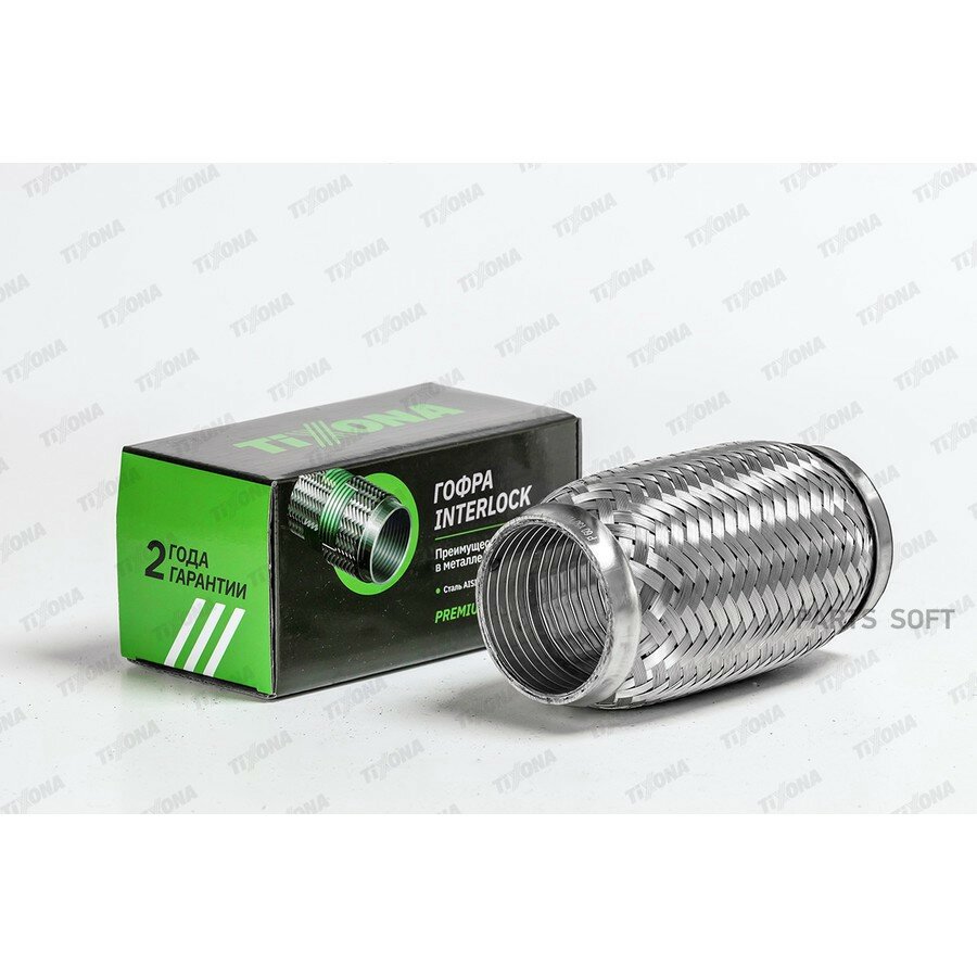 Гофра 60/150 (AISI 304 with interlock) TIXONA P60150