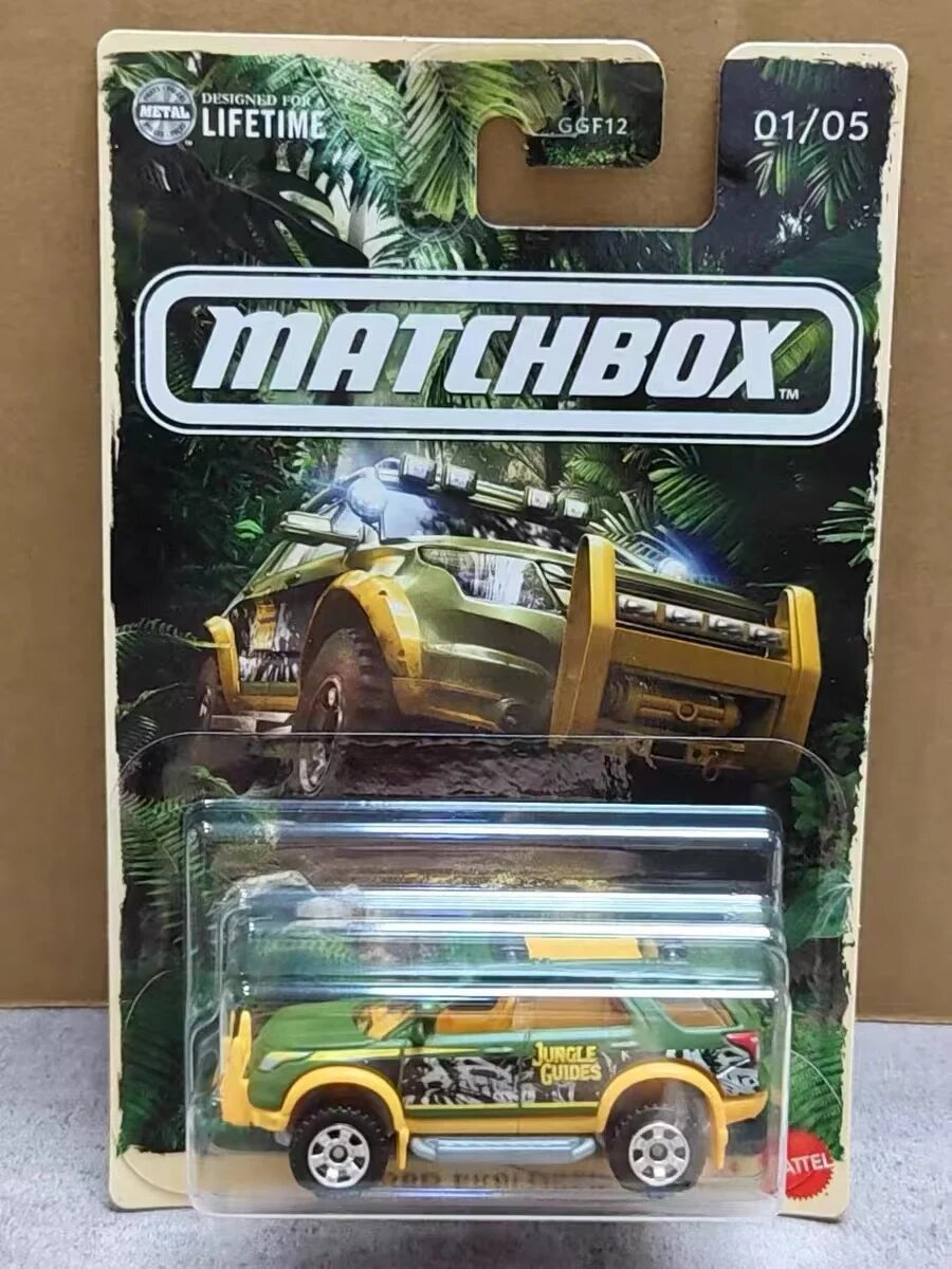 Matchbox Land Rover 2025, GGF12-01, зеленый