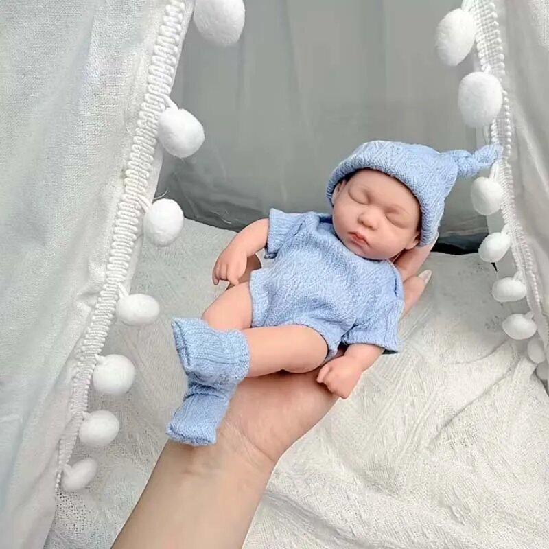 Мини кукла Reborn 20см, винил, цвет sweaterBL