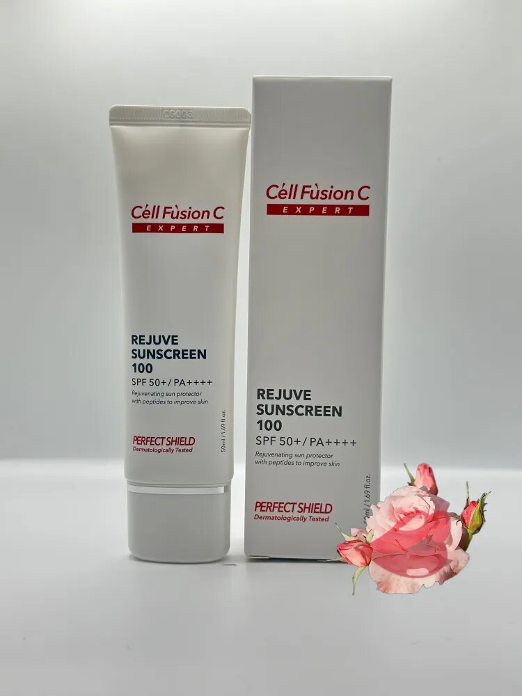 Cell Fusion C Rejuve Sunscreen 100 SPF 50+ Эмульсия Солнцезащитная Реджув 50 мл