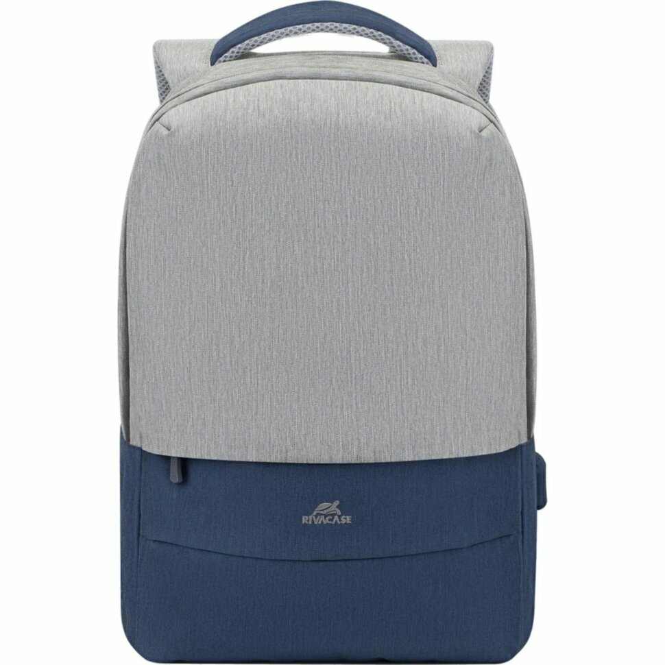 Рюкзак для ноутбука RIVACASE 7562 grey/dark blue 15.6/6, 1953169