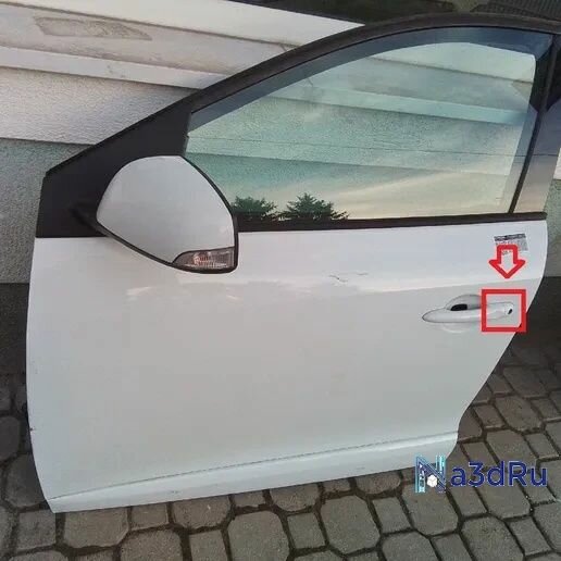 Крышка замка Renault Megane 3