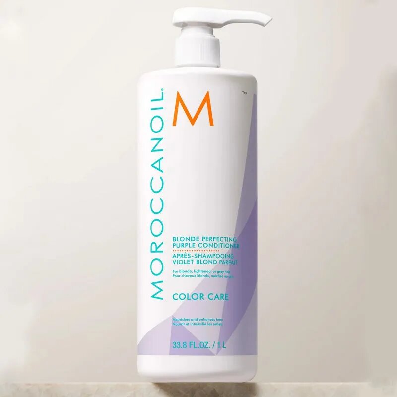 Тонирующий кондиционер Moroccanoil Blonde Perfecting Purple Conditioner, 1000 мл
