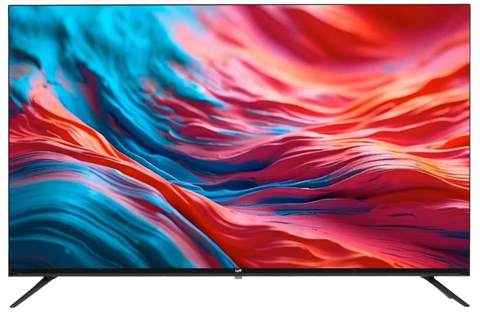 43" Телевизор LEFF 43U680T 4K Ultra HD, смарт ТВ, Салют ТВ, черный