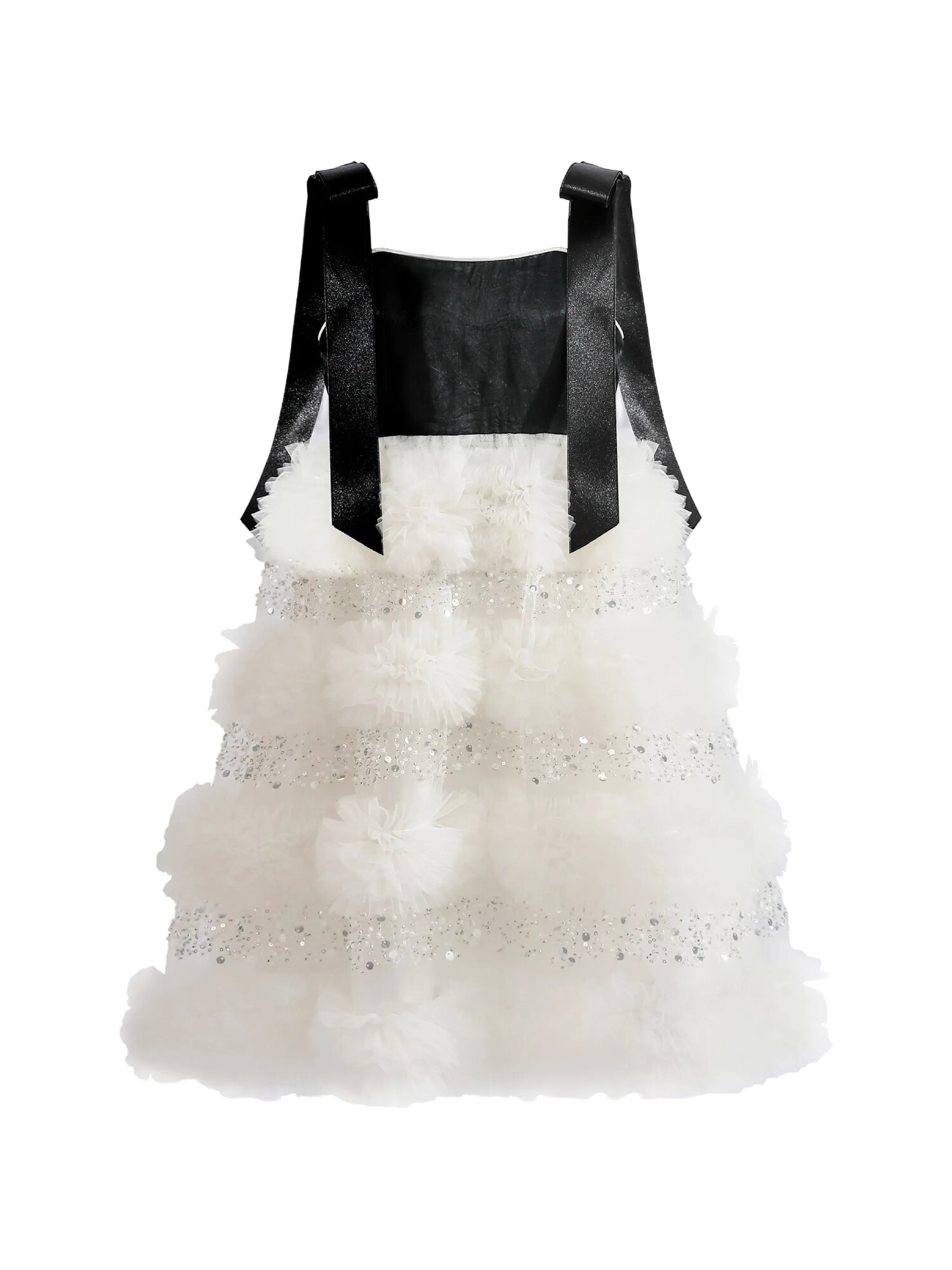 Платье Sophia sequin-embellished ruffled dress