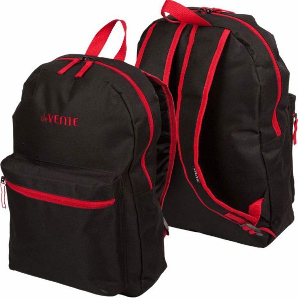 Рюкзак молодежный 1отд. Black 40x29x17см deVENTE 7032380 (уни) шт