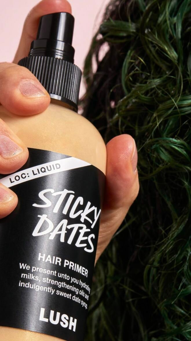 Lush Праймер кондиционер для волос Sticky Dates, 260 гр