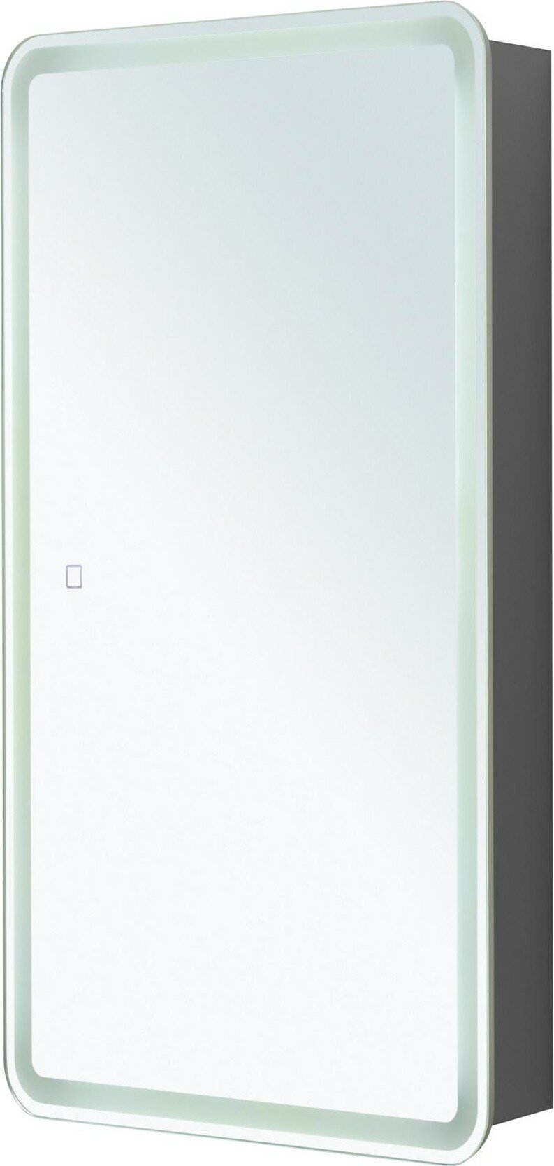Зеркальный шкаф Aquanet Оптима 40 с LED подсветкой