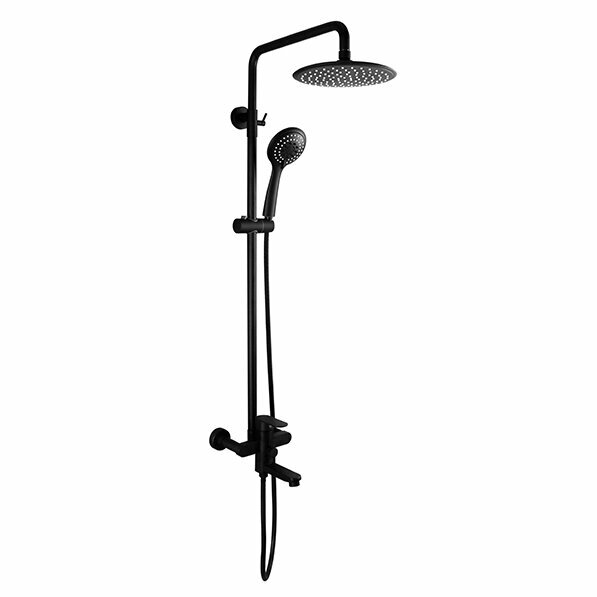Душевая стойка Kaiser Sonat 34082-2 Black-Mat