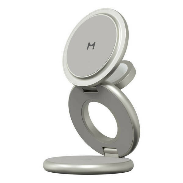 Беспроводное зарядное устройство Magssory Signature Disc Pro 3 в 1 Qi2 (WCH073t) Titan