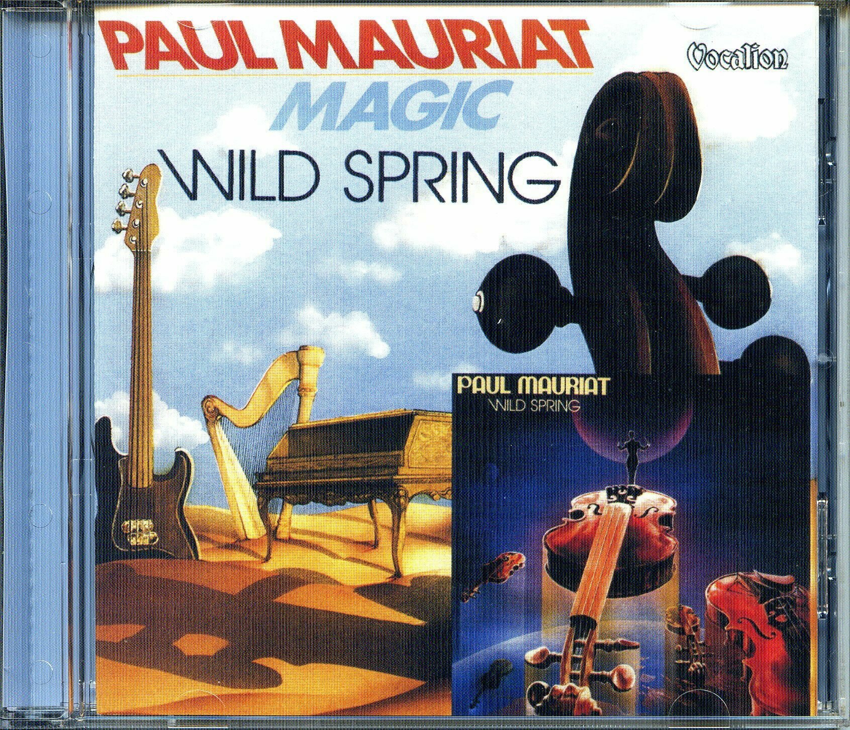 Paul Mauriat (2 in 1) - Magic + Wild spring 1982/83 г. Компакт диск