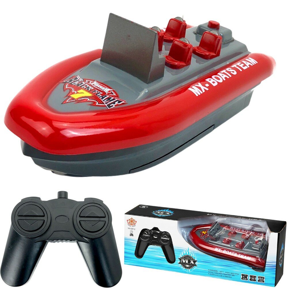 Катер Китайская игрушка1 на радиоуправлении mx-0012-11 в коробке