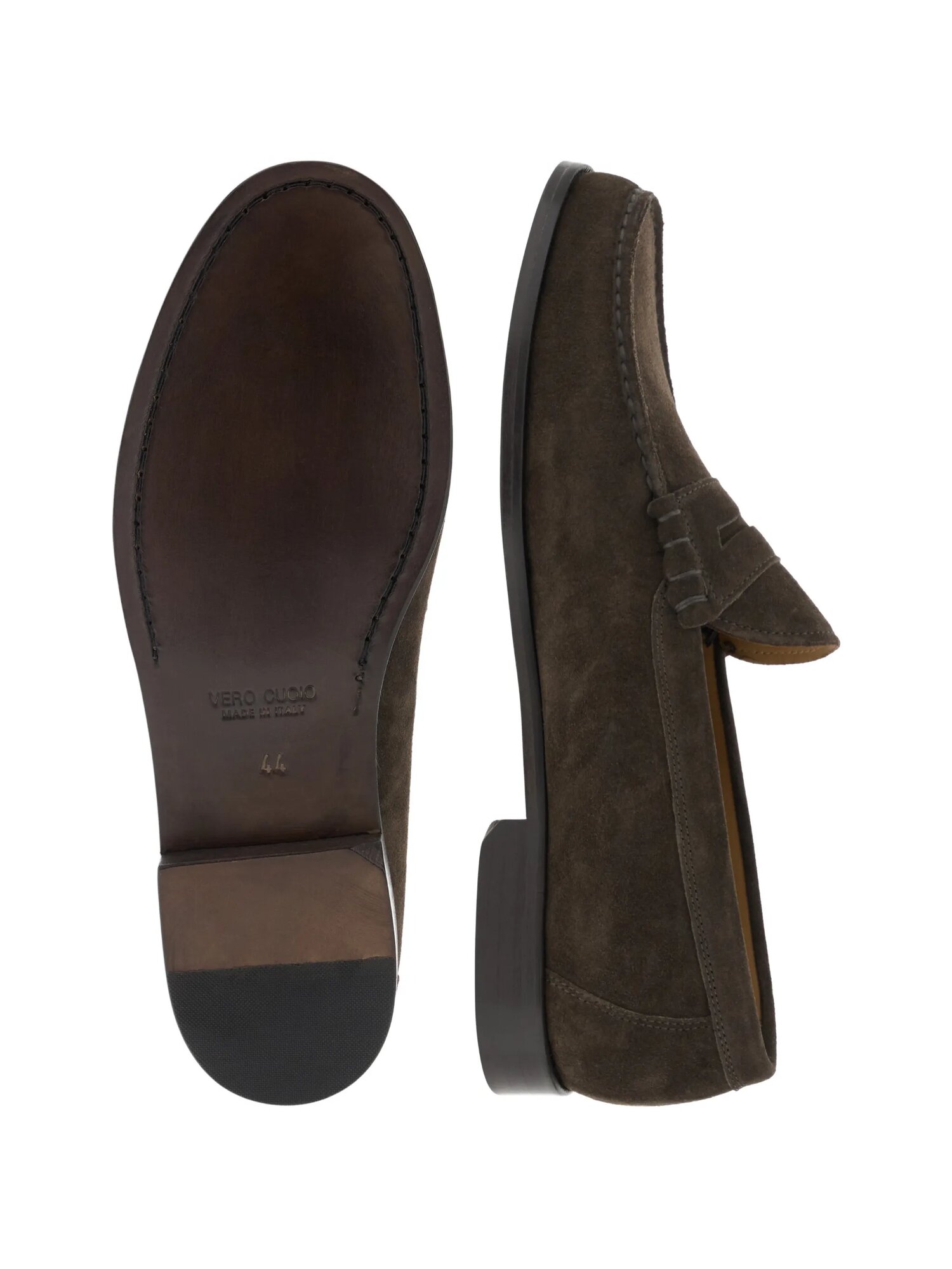 Лоферы Boggi Milano Suede leather loafers, размер 40 — фото 1