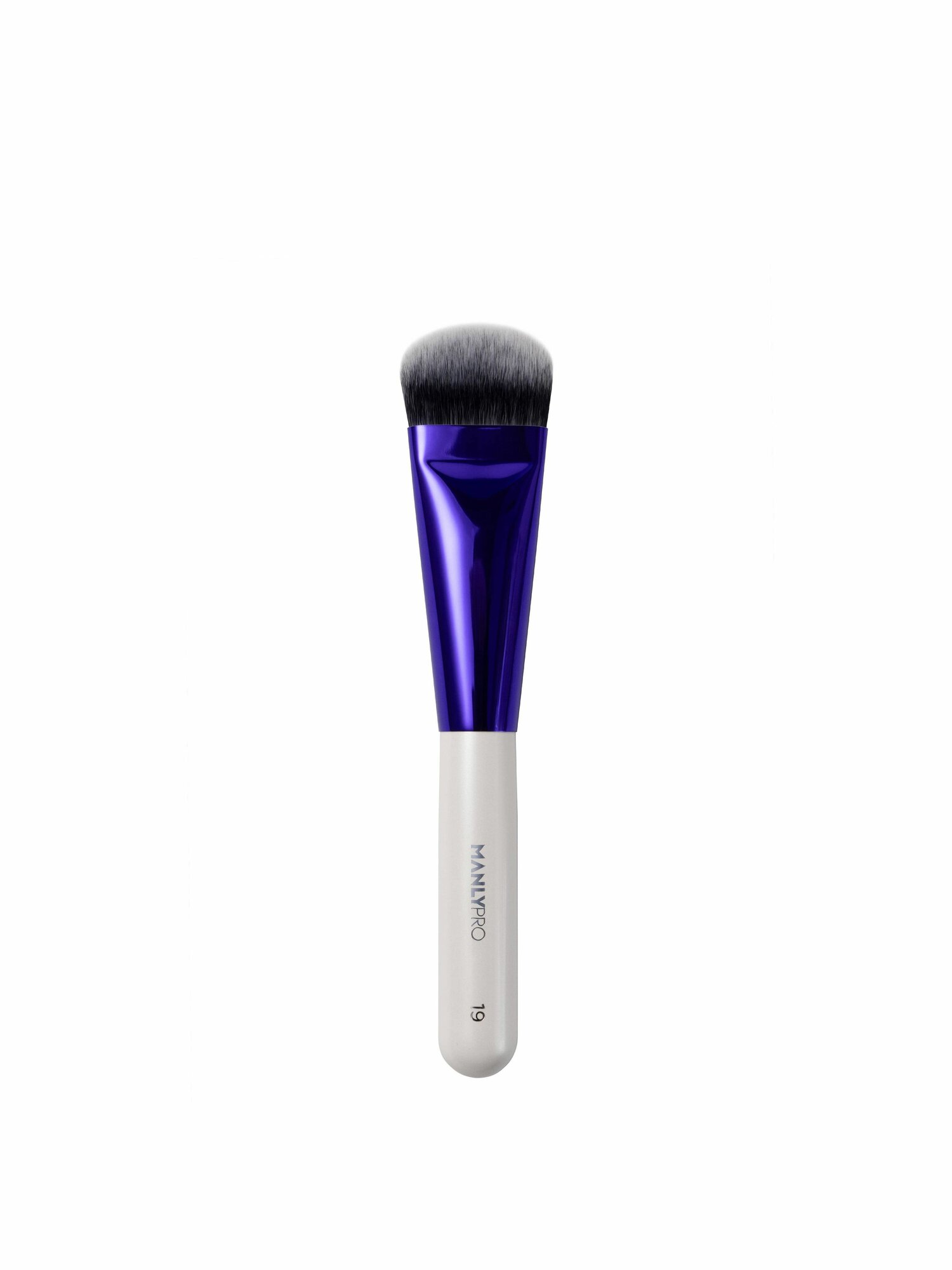 Кисть для макияжа MANLY PRO K19, кисточка косметическая для румян, хайлайтера и контуринга — фото 1